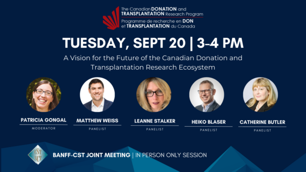 CDTRP at CST – Join us in Banff on September 20, 3-4pm – Canadian ...