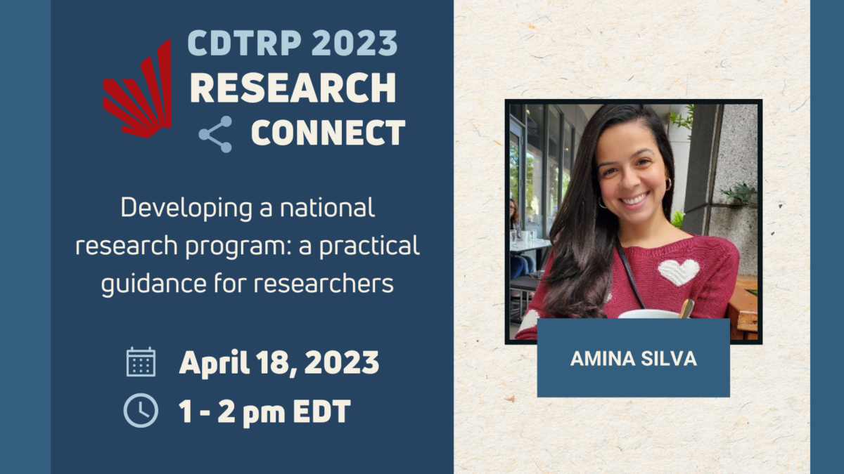 CDTRP Research Connect – Amina Silva – Canadian Donation and ...
