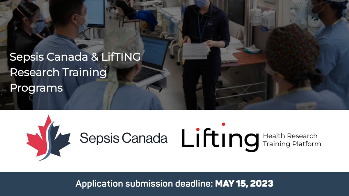 Sepsis Canada & LifTING Health Research Training Programs – Canadian ...
