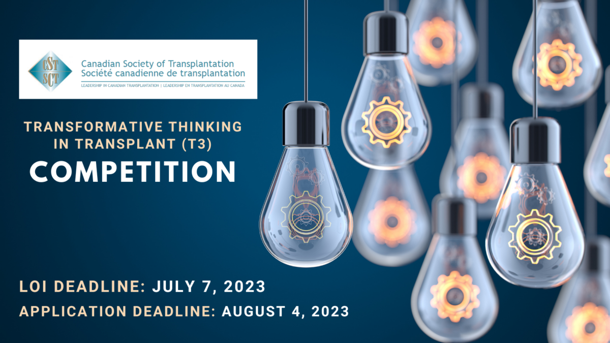 The 2023 CST T3 Grant Competition LOI Submission Deadline is July 7 ...