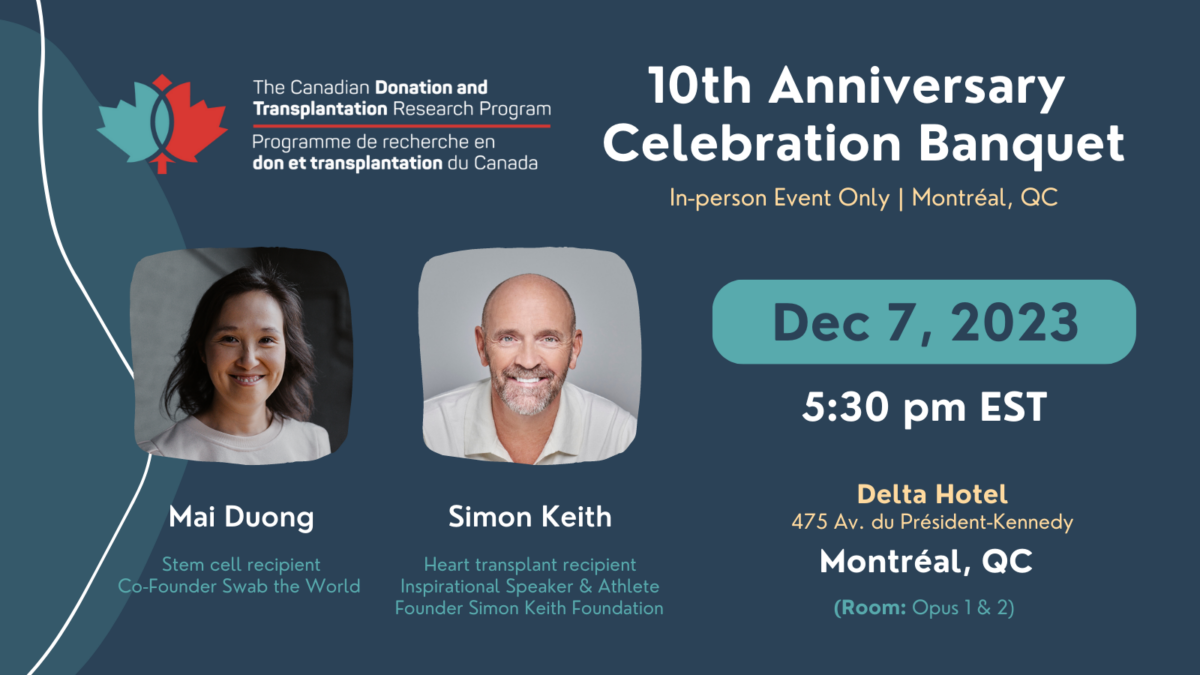 CDTRP 10th Anniversary Celebration Banquet & Networking – Canadian ...
