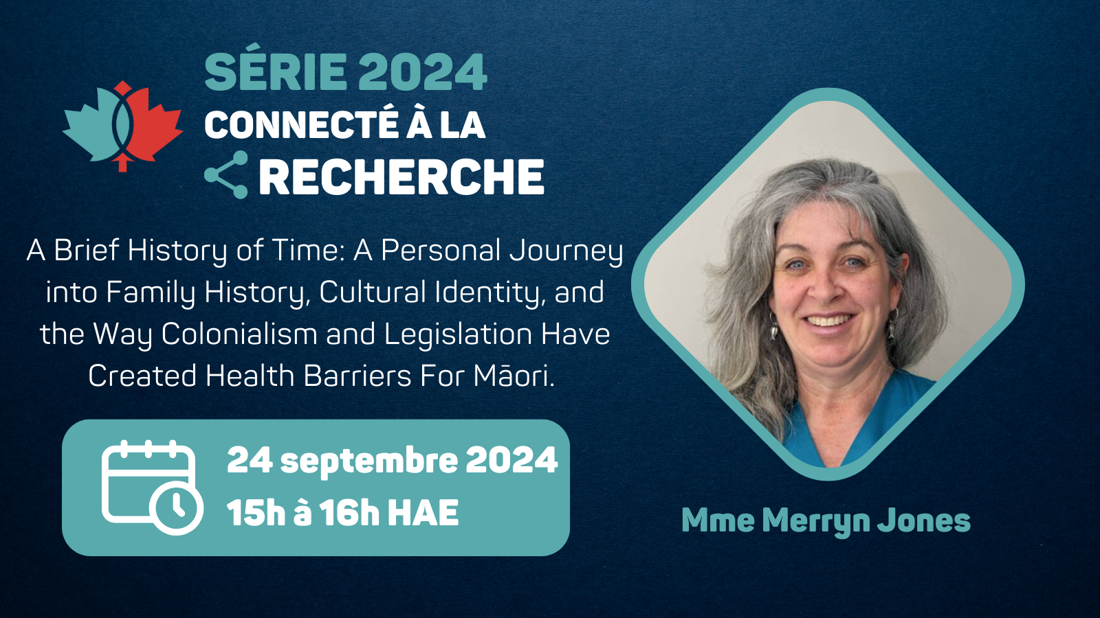 Série 2024 PRDTC Connecté à la recherche – Mrs. Merryn Jones ...