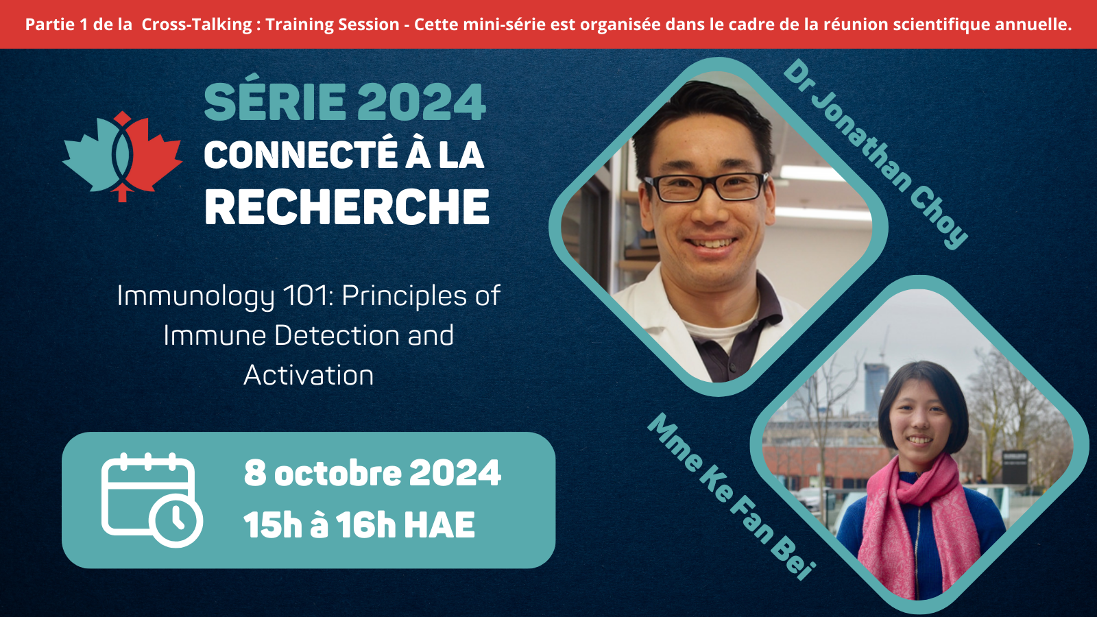 Série 2024 PRDTC Connecté à la recherche – Mme. Ke Fan Bei et Dr ...